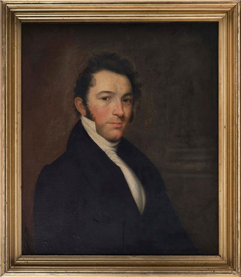 American School, 19th Century | Portrait of a young man. | MutualArt