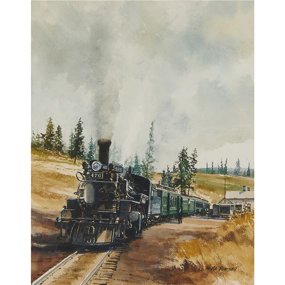 Mike Pearsall | Cover Illustration for (1983) | MutualArt