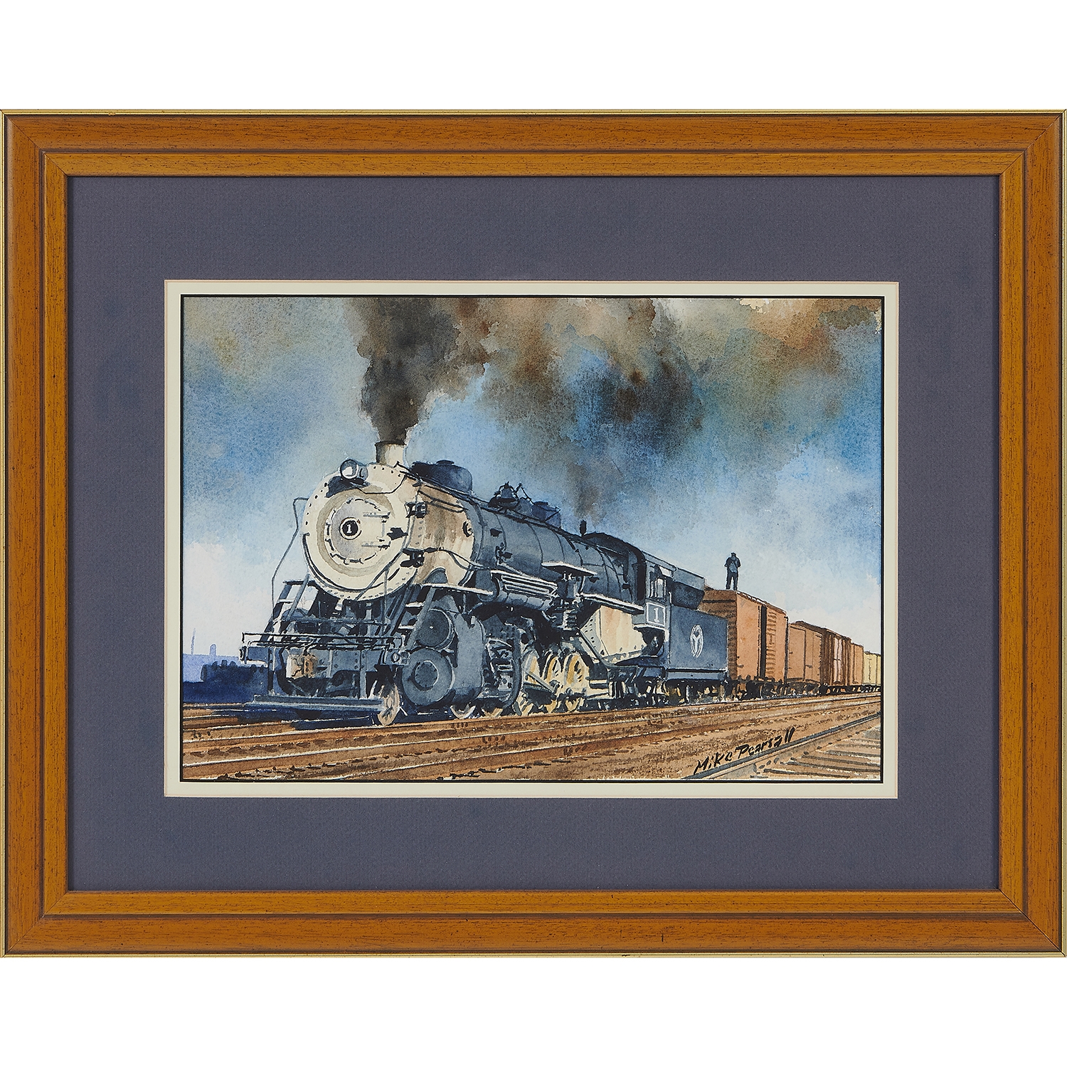 Mike Pearsall | Belt Railway, 2-10-4 Steam Locomotive at Chicago's ...