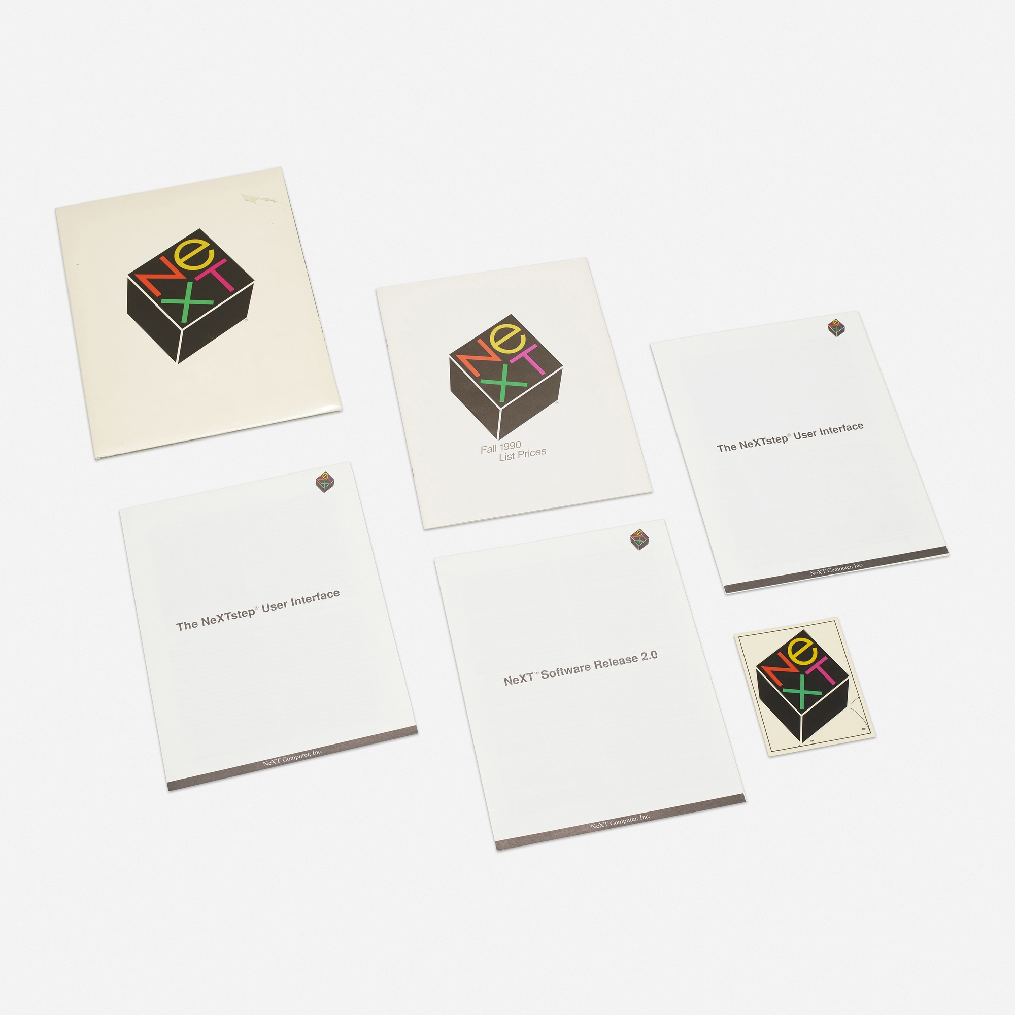 Paul Rand | NeXT Visual Identity book (1990) | MutualArt