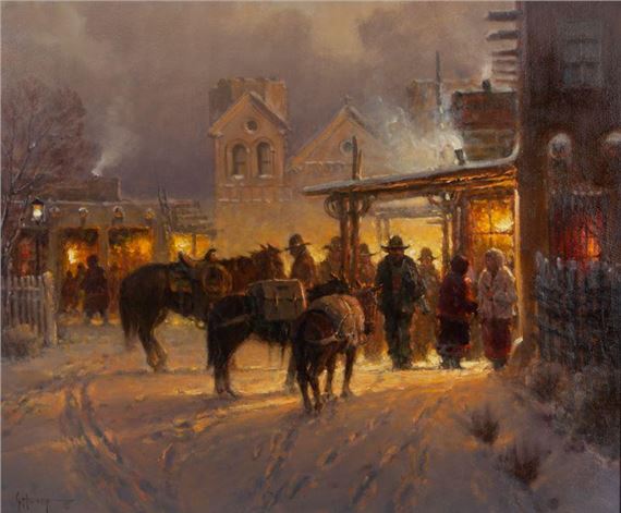 Gerald Harvey Jones | Pinon Smoke Santa Fe | MutualArt