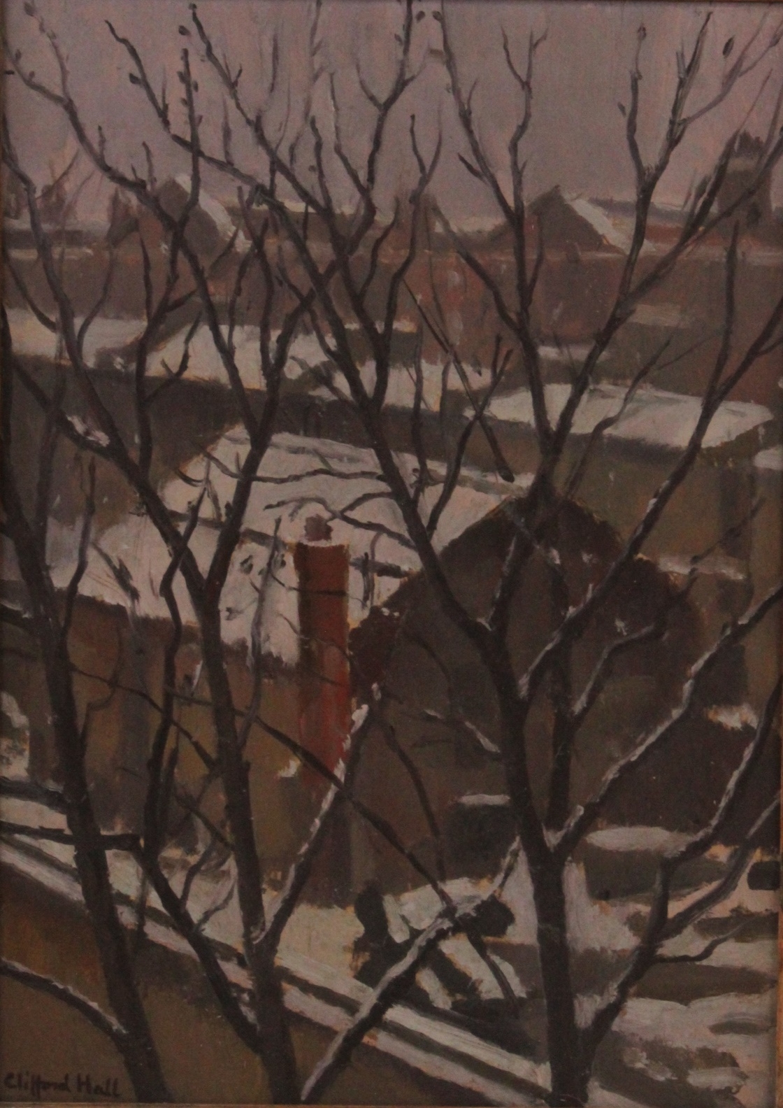 Clifford Hall | From the Window of 8 Trafalgar Studios (Circa 1949 ...