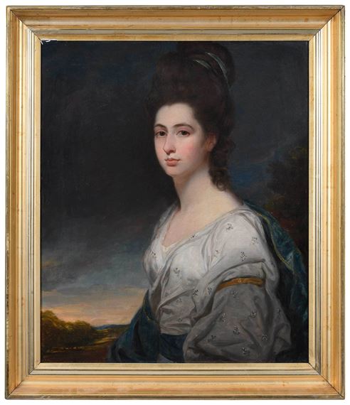 George Romney | Miss Anne Parry | MutualArt