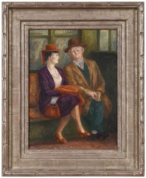 Helen Farr Sloan | Sightseers (1947) | MutualArt