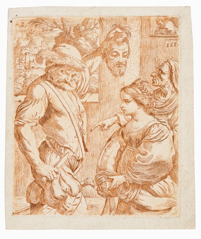 Giuseppe Caletti | La decollazione di San Giovanni Battista. | MutualArt