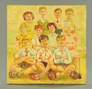 Charles Shiels | Family group (1970) | MutualArt