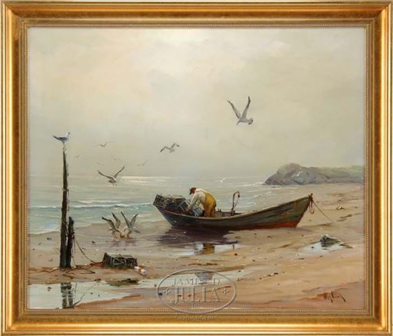 Otis Cook | READYING THE TRAPS | MutualArt