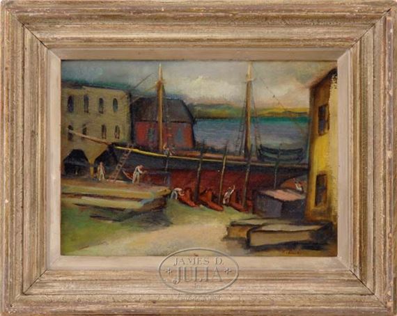 Nicholas Luisi | SHIPYARD, GLOUCESTER | MutualArt