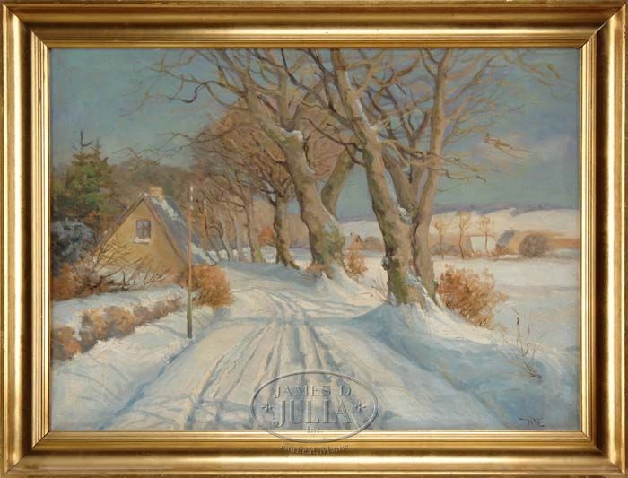 Kenneth Nunamaker | WINTER IN PENNSYLVANIA | MutualArt
