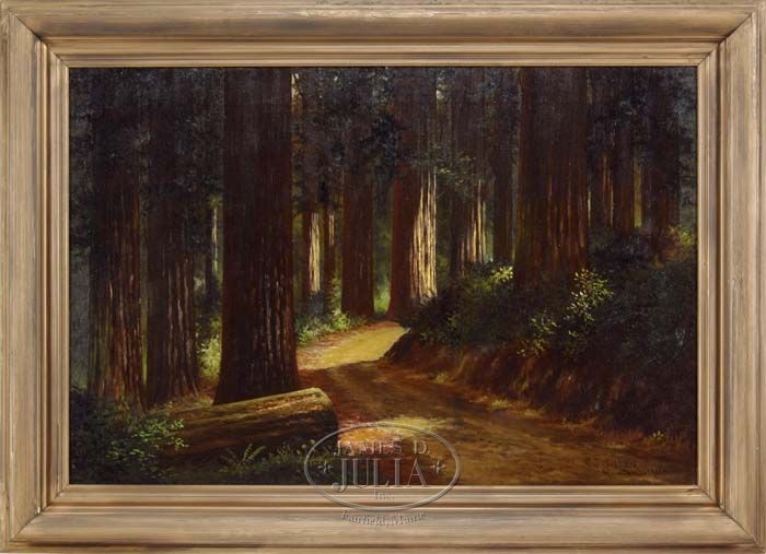 Charles Theller Wilson | REDWOOD FOREST (1900) | MutualArt