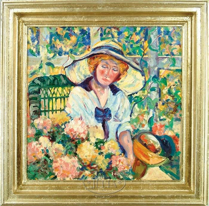 Will Howe Foote | HYDRANGEAS AND SUNLIGHT 1913 | MutualArt