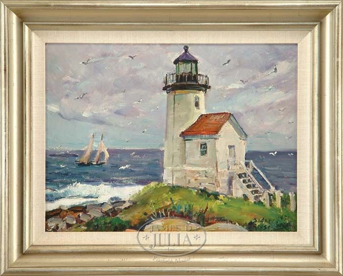 Sidney H. Riesenberg | THE LIGHTHOUSE (1951) | MutualArt