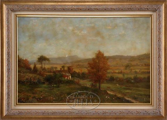 George Frank Higgins | PANORAMIC NEW ENGLAND LANDSCAPE | MutualArt