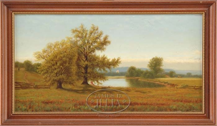 Julia Kummel Sutherland | POND FISHING | MutualArt