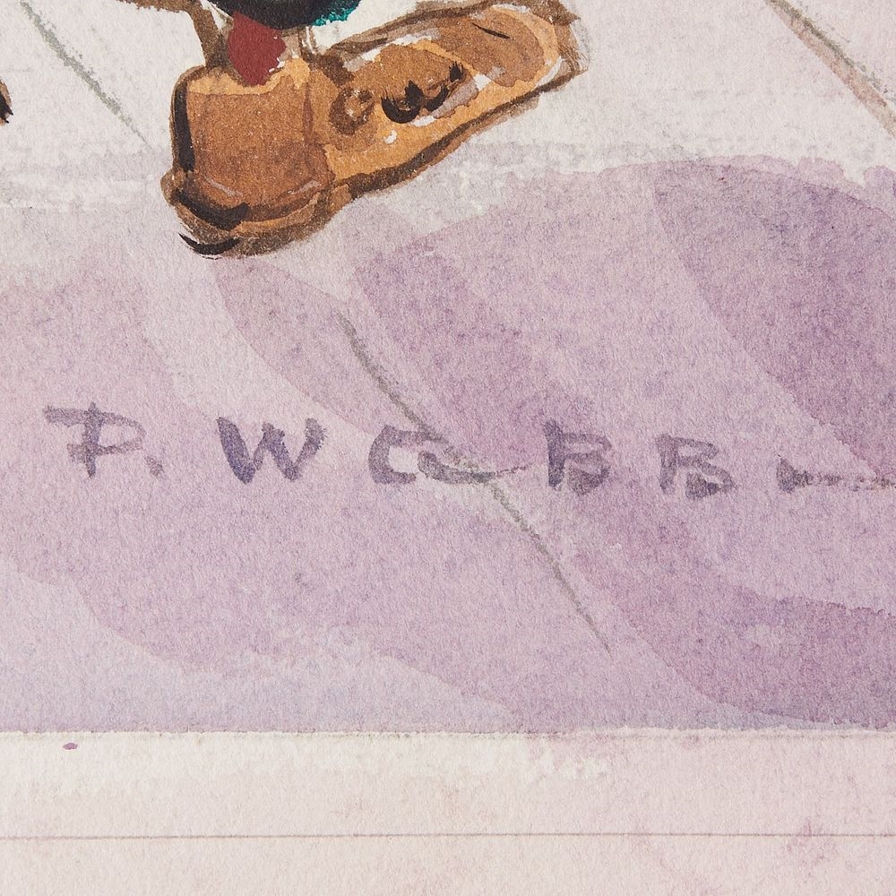 Paul Webb | Grp: 2 Paul Webb Watercolor Paintings | MutualArt