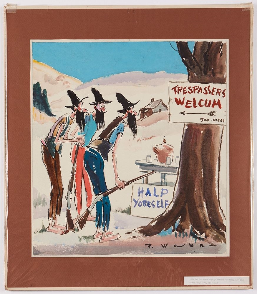 Paul Webb | Grp: 2 Paul Webb Watercolor Paintings | MutualArt