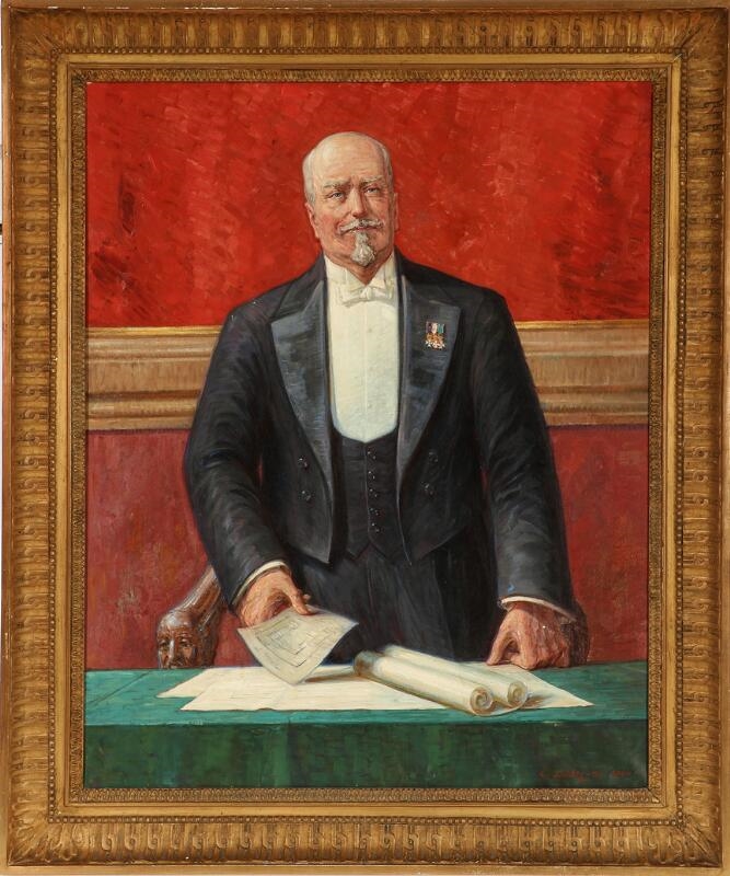 Carl Budtz-Moller | Portrait of the city architect Salomon Sørensen ...