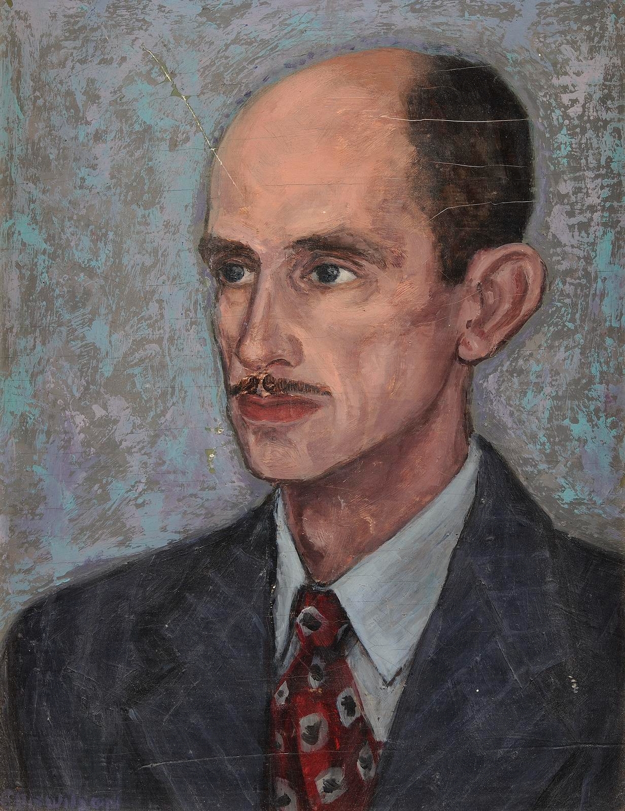 Ellis Wilson | Portrait of Everett Hart (1949) | MutualArt