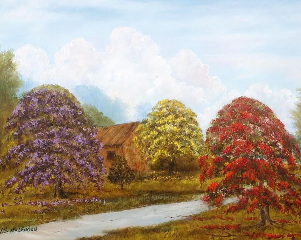 Ray Mclendon | HIGHWAYMEN STYLE POINCIANA JACARANDA | MutualArt