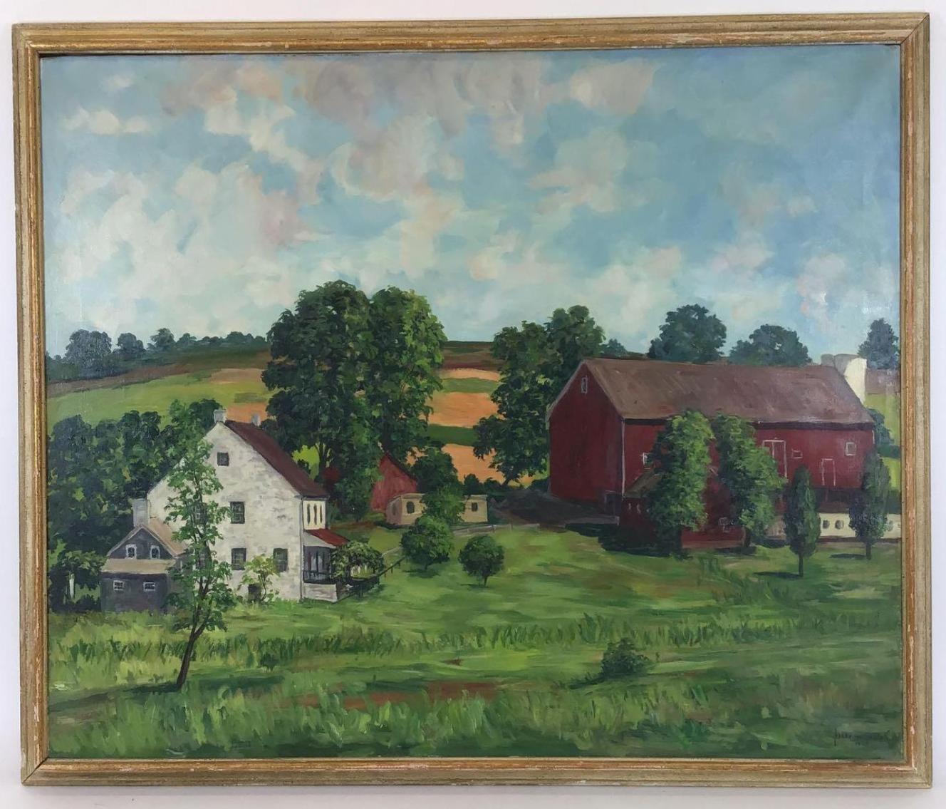 Harry Martin Book | Tree lined path in spring (1953) | MutualArt