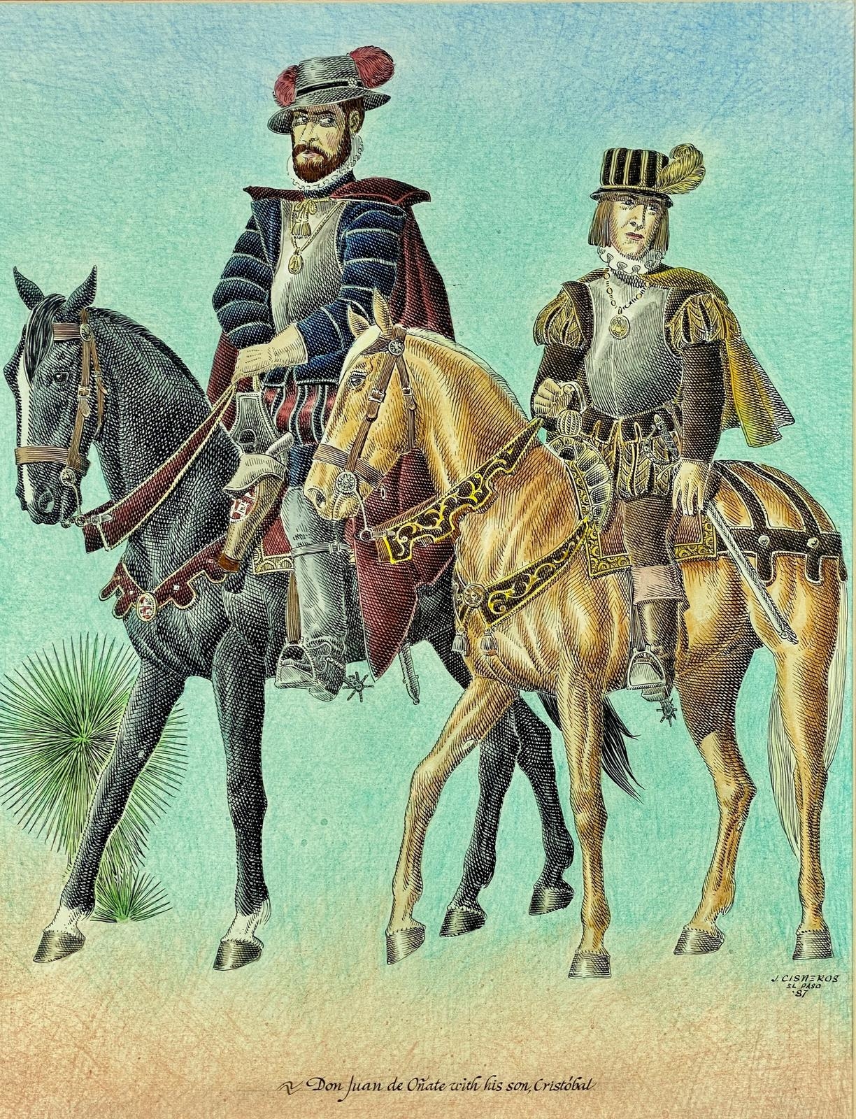 Jose Cisneros | DON JUAN DE ONATE | MutualArt