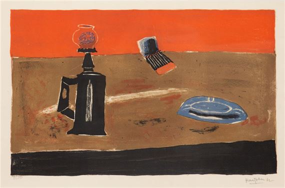 Henri Hayden | Still Life with Lamp (1962) | MutualArt