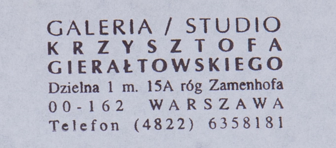 Krzysztof Gieraltowski | Stanislaw Tym - comic writer (2002) | MutualArt