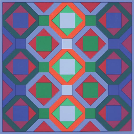 Victor Vasarely | Geometric Patterns | MutualArt