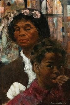Ernest Crichlow | Portrait of Buddy (1953) | MutualArt