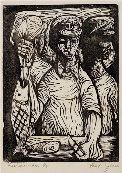 Frederick D. Jones | Fisherman (1960) | MutualArt