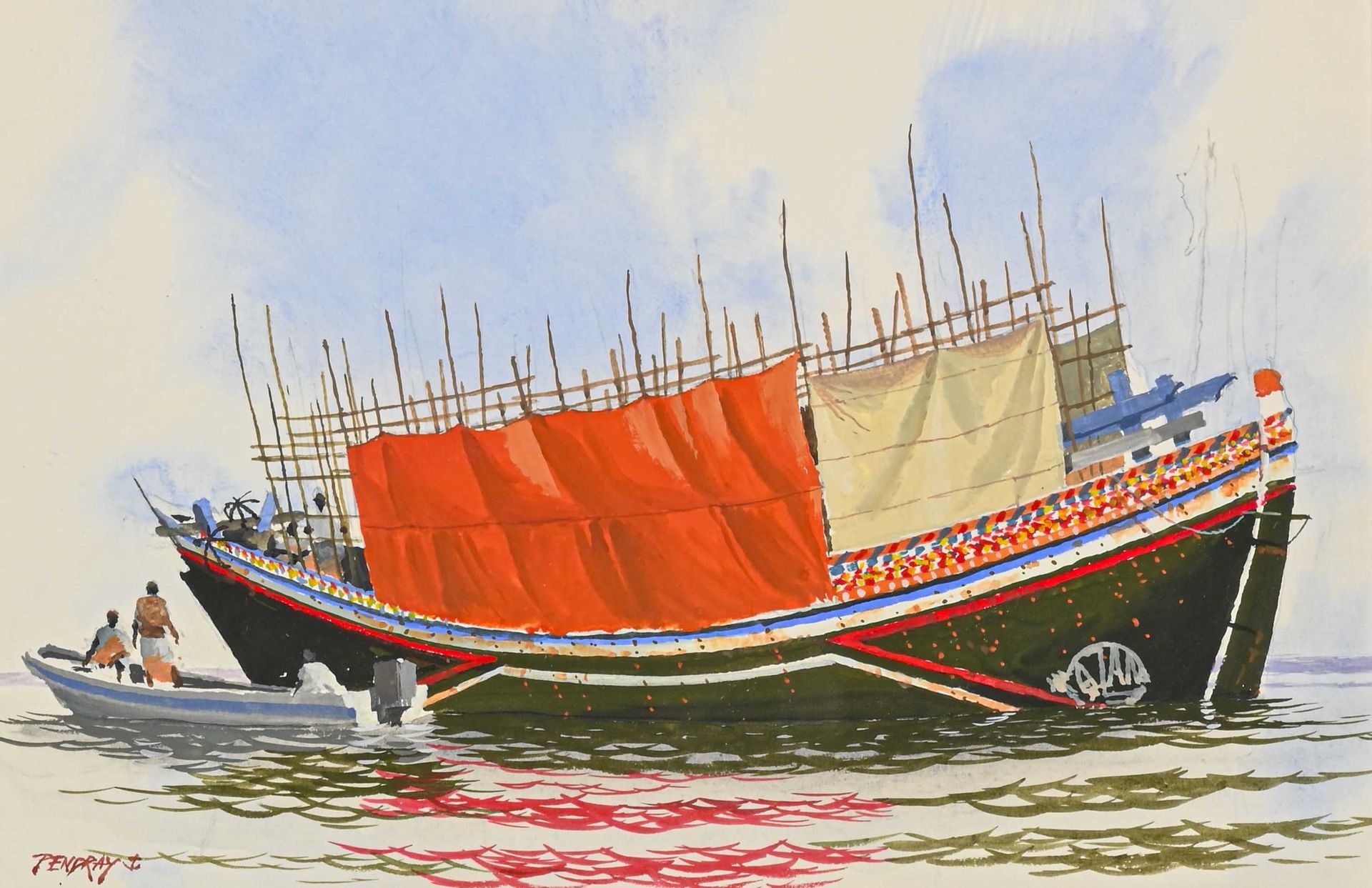 John Pendray | Boutre de Djibouti (2015) | MutualArt