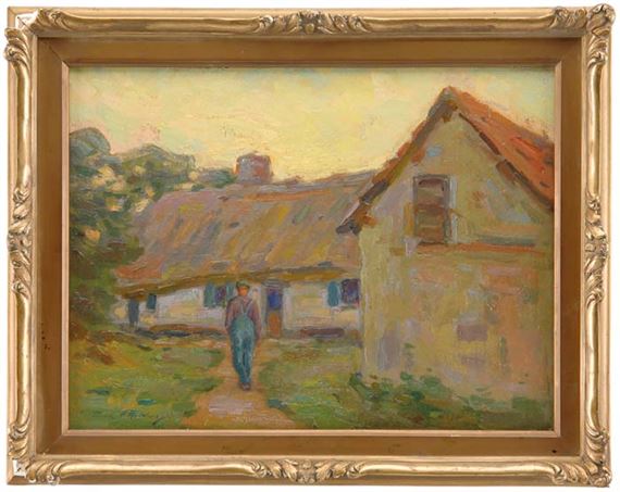 Frank Townsend Hutchens | “PEASANT’S HOME IN PICARDY” | MutualArt