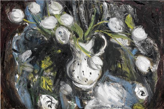 Anne Redpath | WHITE ROSES | MutualArt
