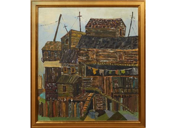John Tarrell Scott | The Slum Series (Late 20) | MutualArt