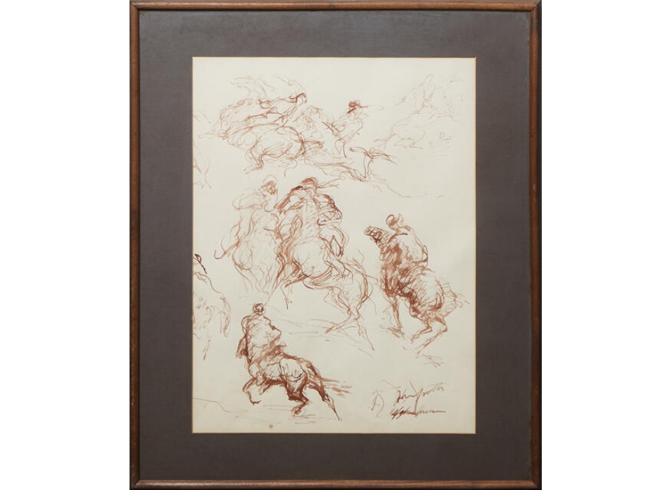 John Groth | Afghan Horsemen (20) | MutualArt