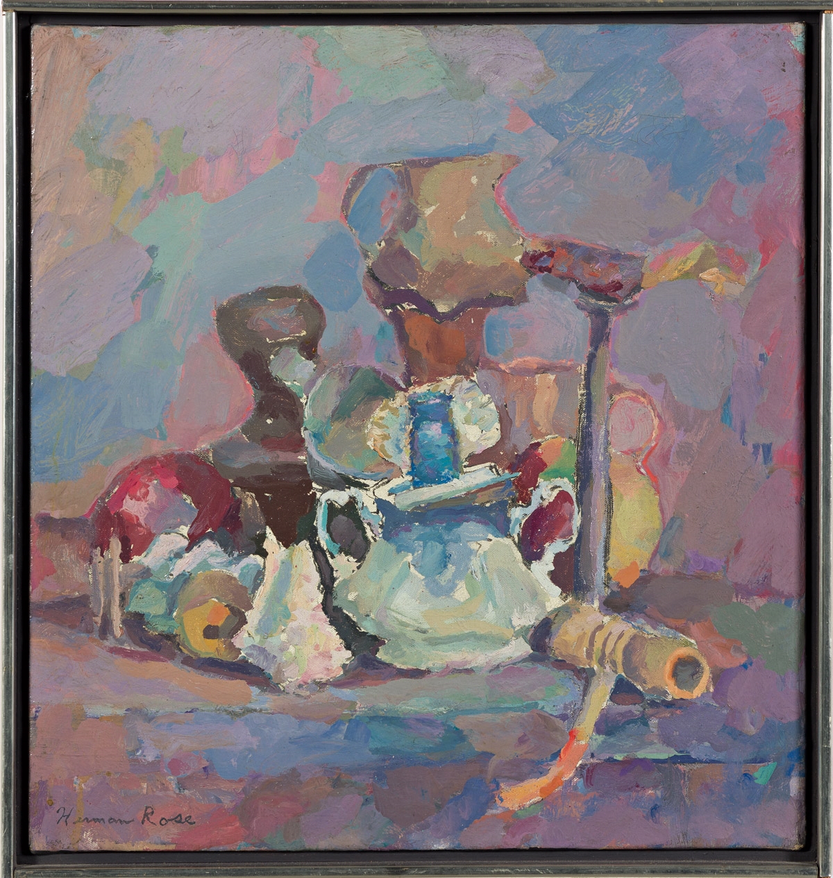 Herman Rose | Little Blue Bottle. (1968) | MutualArt