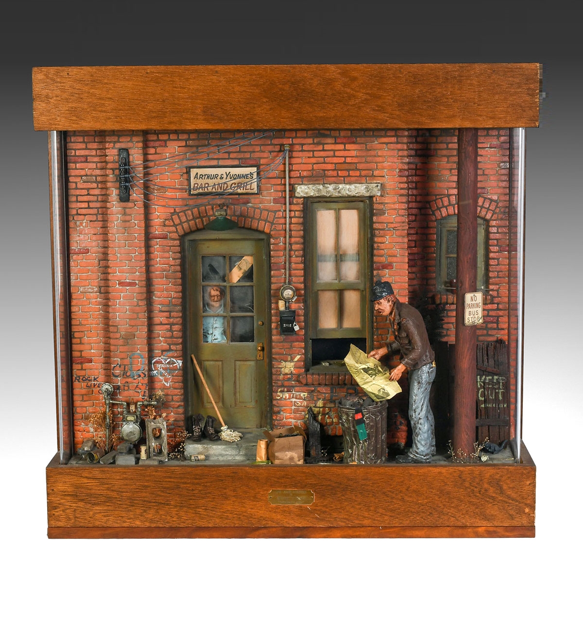 Michael Garman | LARGE DIORAMA SCULPTURE | MutualArt