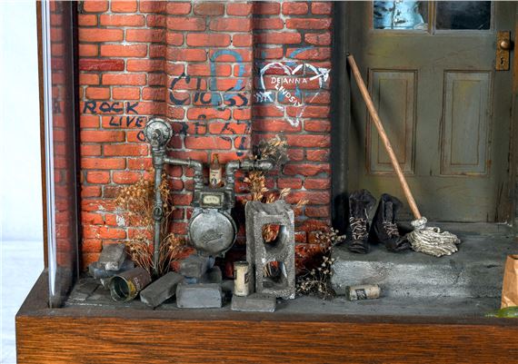 Michael Garman | LARGE DIORAMA SCULPTURE | MutualArt