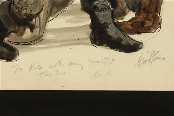Carl Toms | Costume design for 3 Kings Soldiers | MutualArt