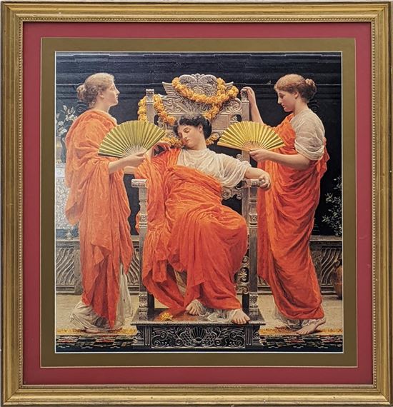 Albert Joseph Moore | Midsummer (1887) | MutualArt