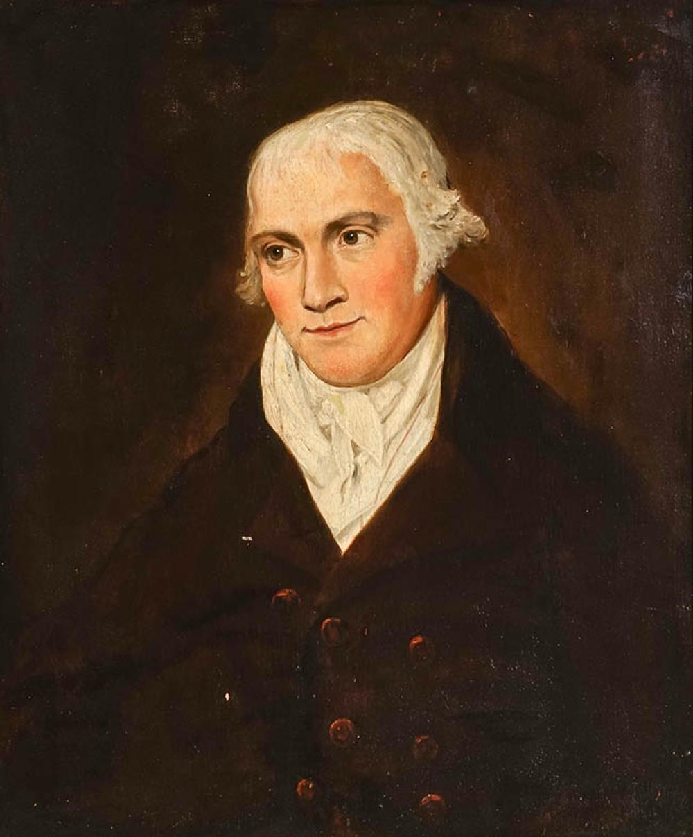 Joseph Wright of Derby | Two boys blowing up a pig bladder balloon ...