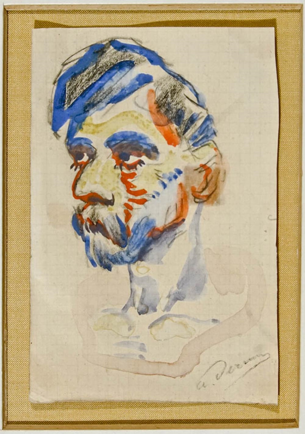 André Derain | Portrait of a Bearded Man | MutualArt