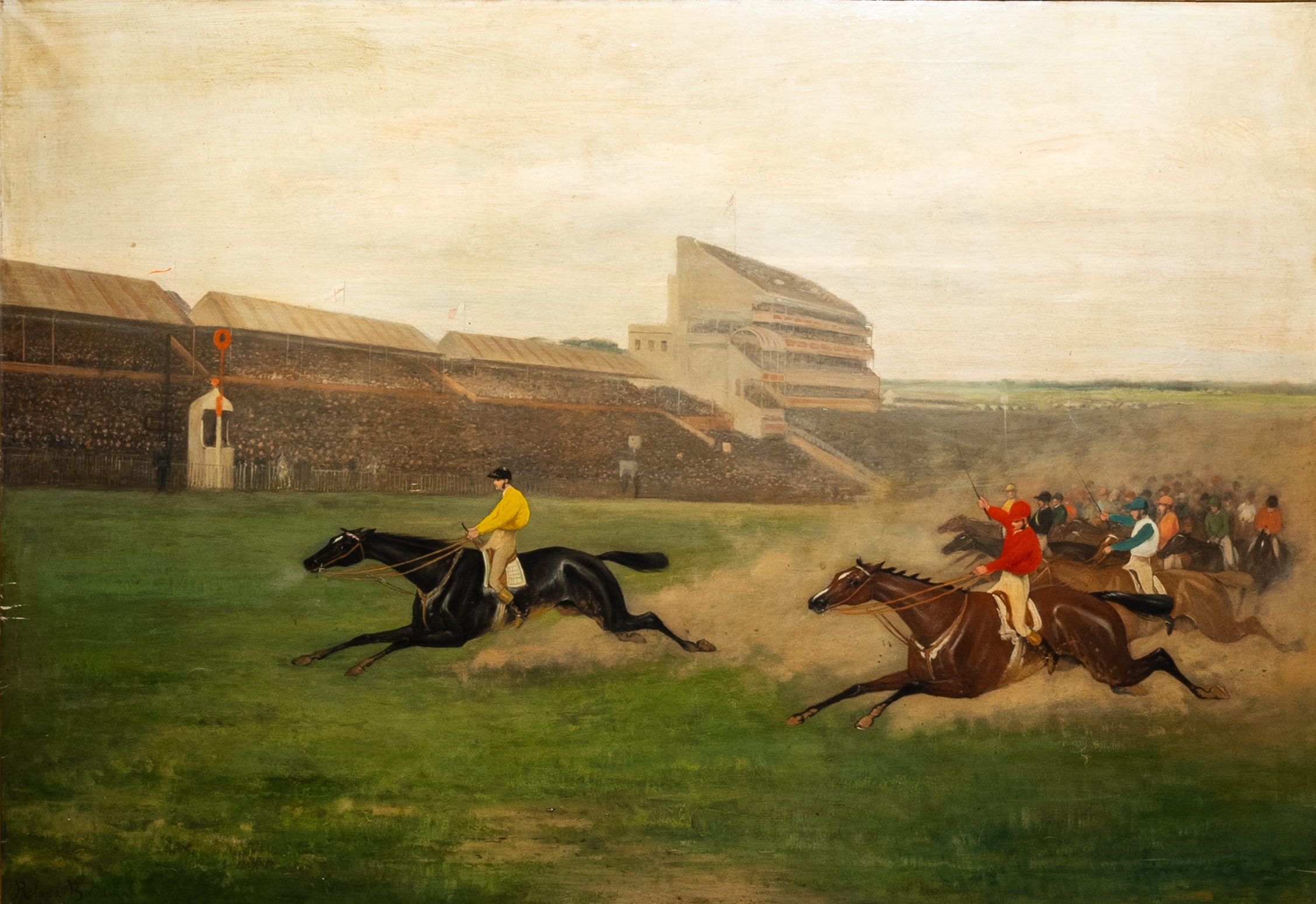 Roland Bauduin | The horse race | MutualArt