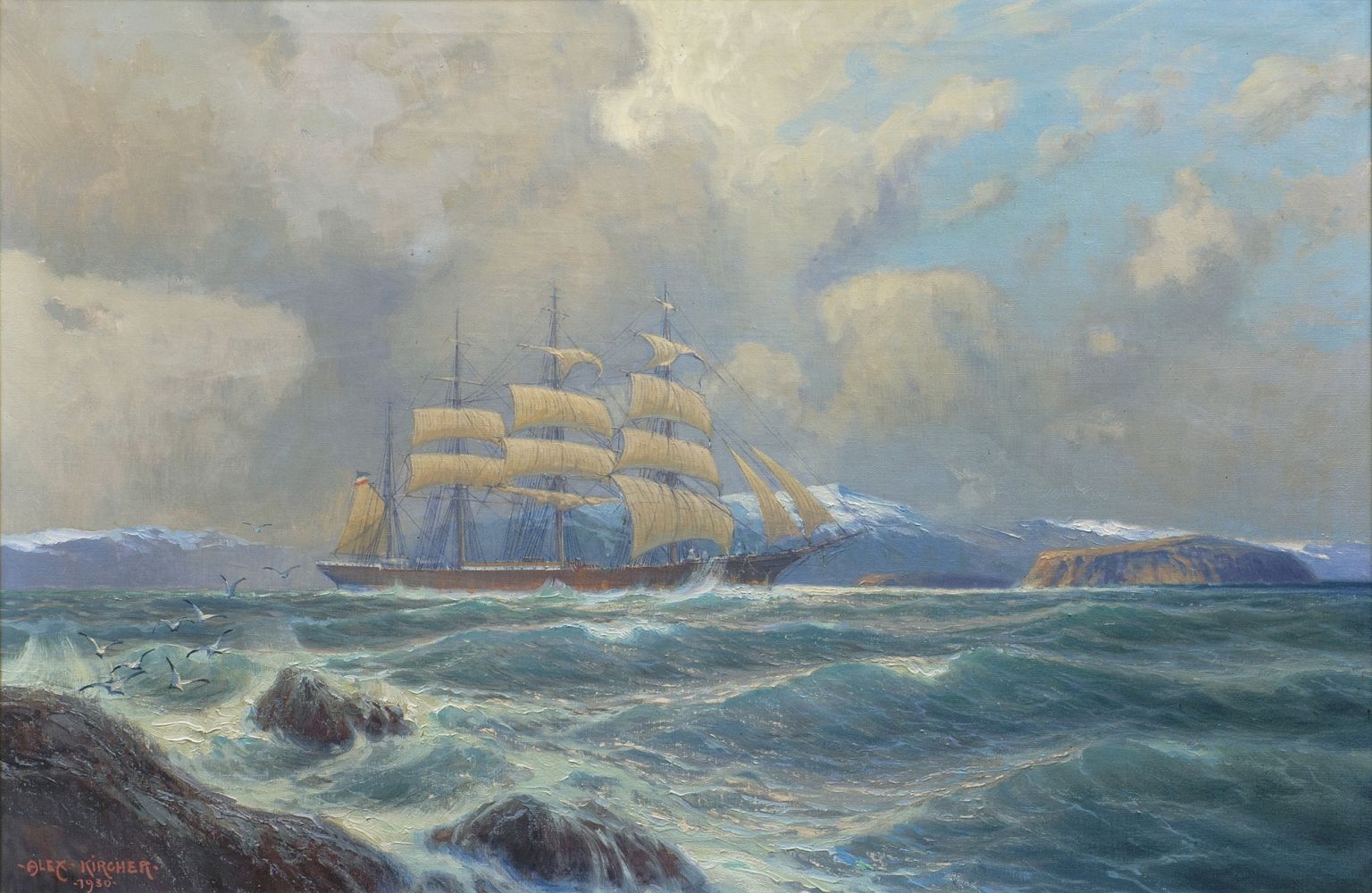 Alexander Kircher | ICY REALMS (1930) | MutualArt