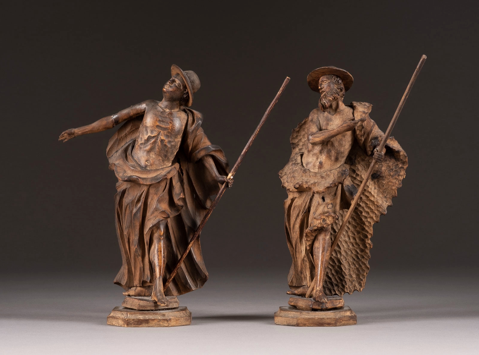 German School, 19th Century | ZWEI BETTLERFIGUREN | MutualArt