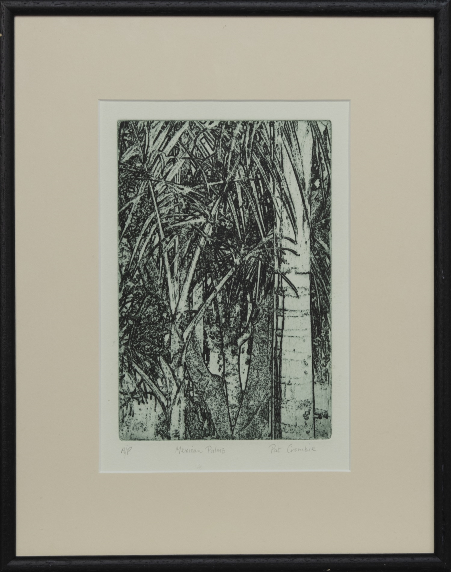 Pat Crombie | MEXICAN PALMS | MutualArt