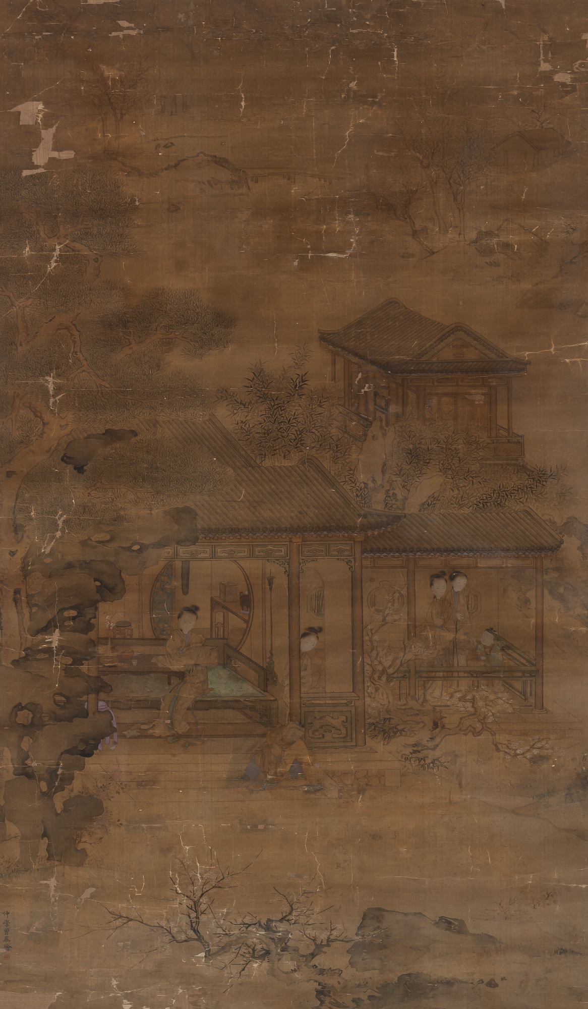 Chinese School | A Chinese School Painting | MutualArt