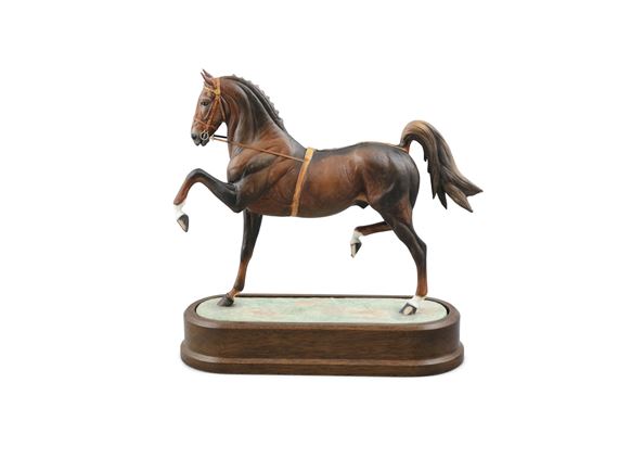 Doris Lindner | MODEL OF A HACKNEY STALLION | MutualArt