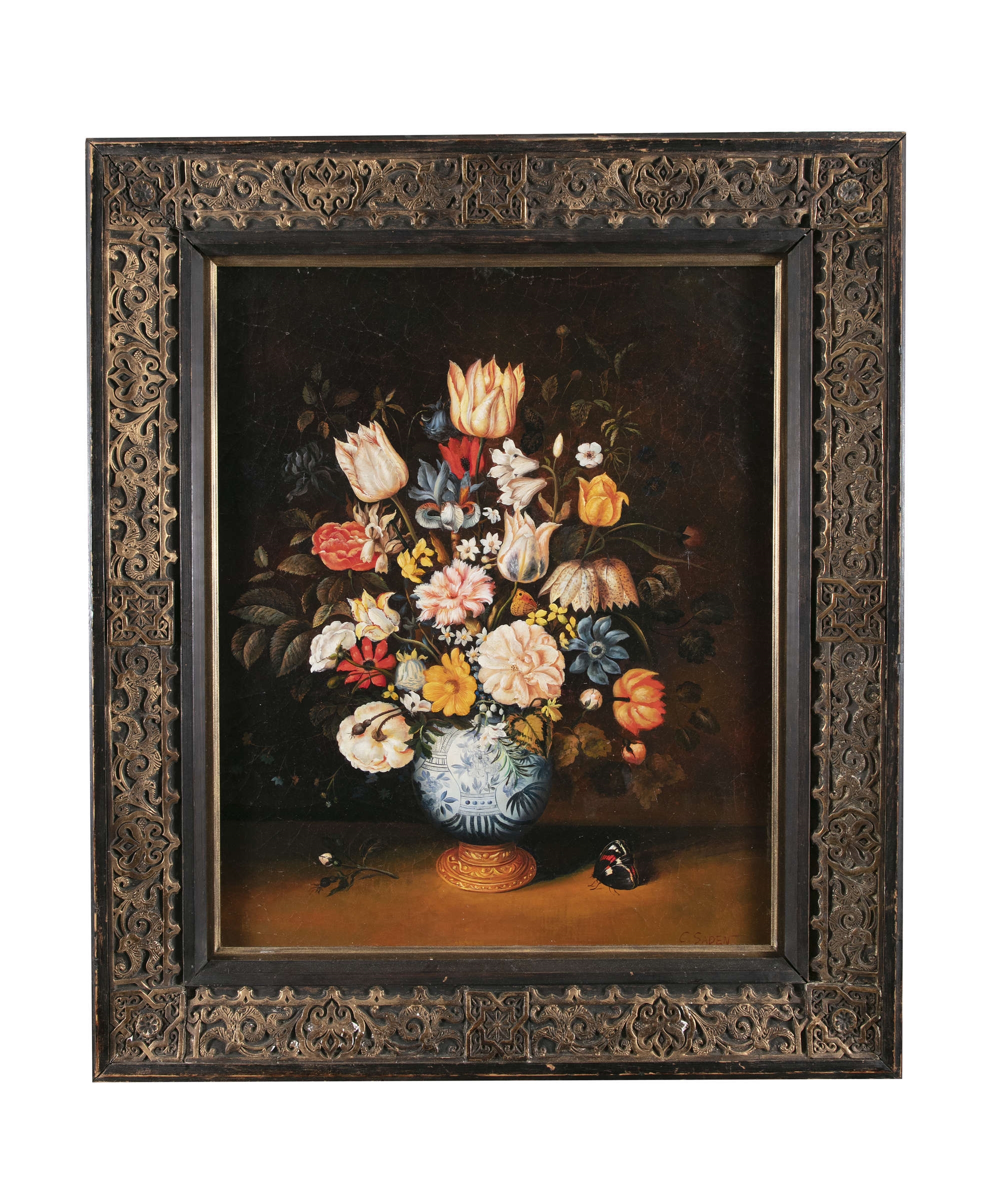 Ambrosius Bosschaert the Younger | Still life with flowers in a Wan-Li ...