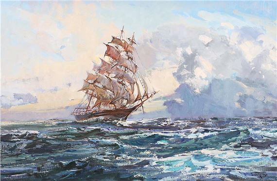 Jack Elmo King | SAILING SHIP | MutualArt